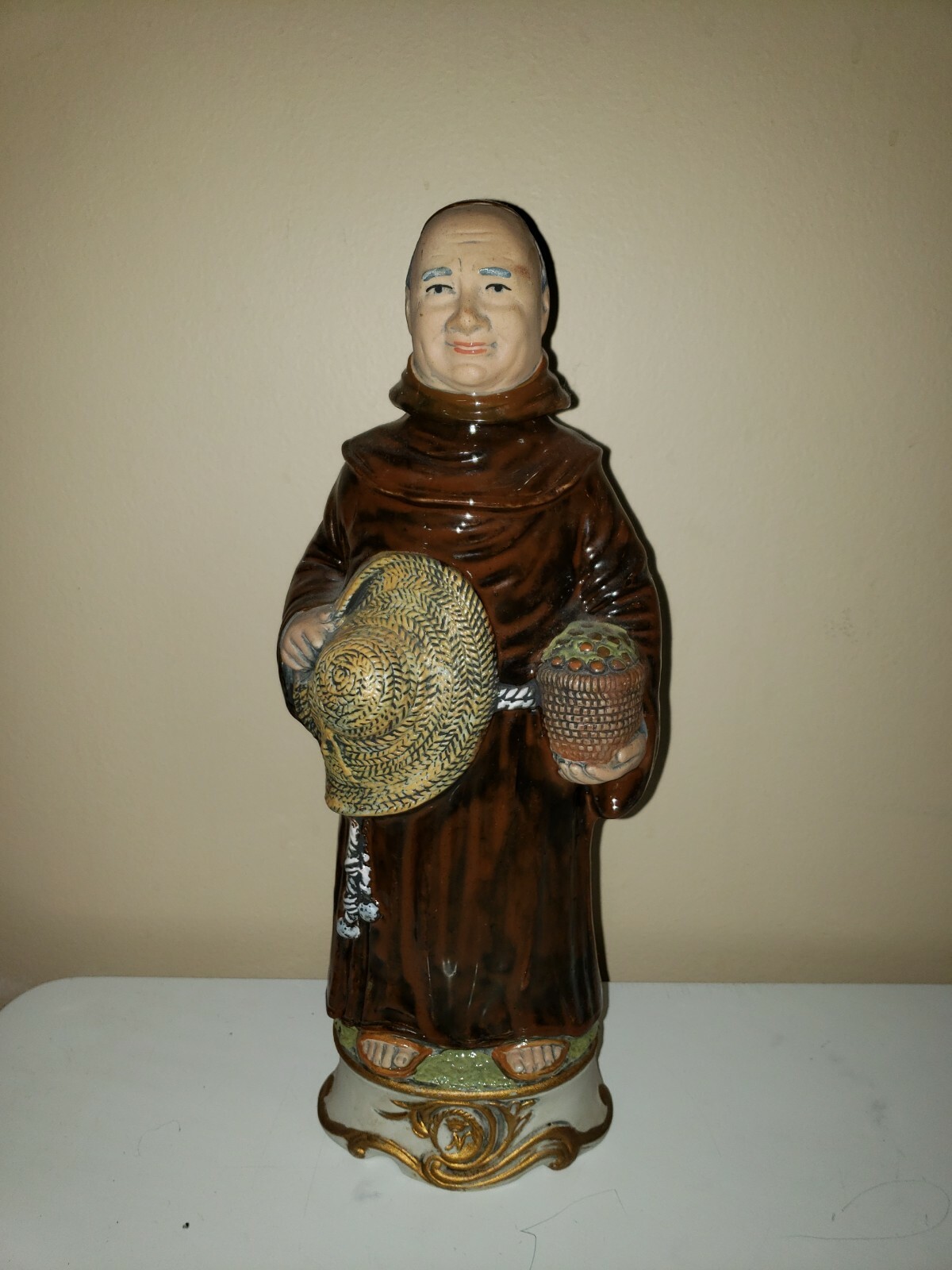 Collectible Liquor Decanter, Grants, Monk Frangelico 1981 | eBay