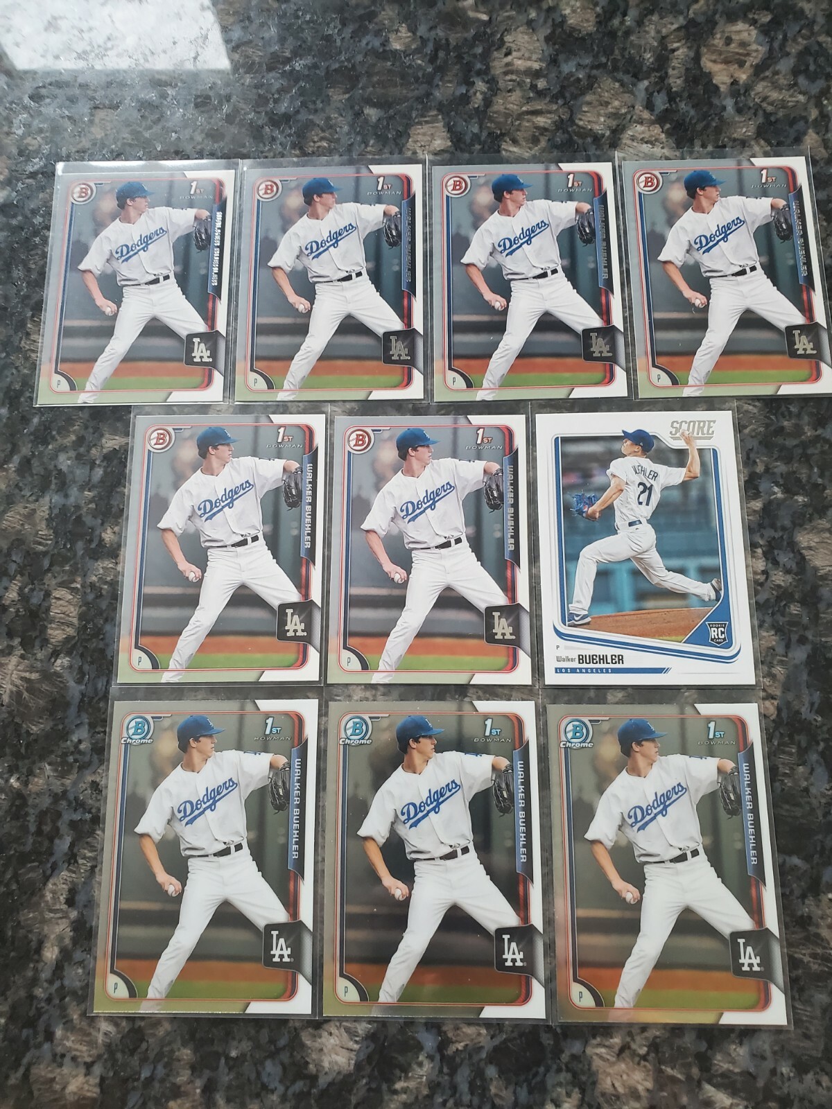 Walker Buehler (10) Rookie Card Lot!!! | eBay