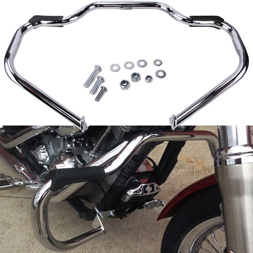 Mustache Engine Guard Highway Crash Bar For Harley Touring Road King ...