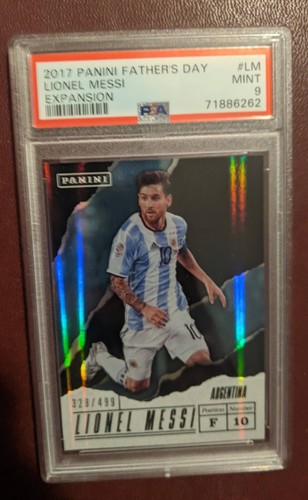 2017 Panini Father's Day - Lionel Messi #LM /499 for sale online | eBay