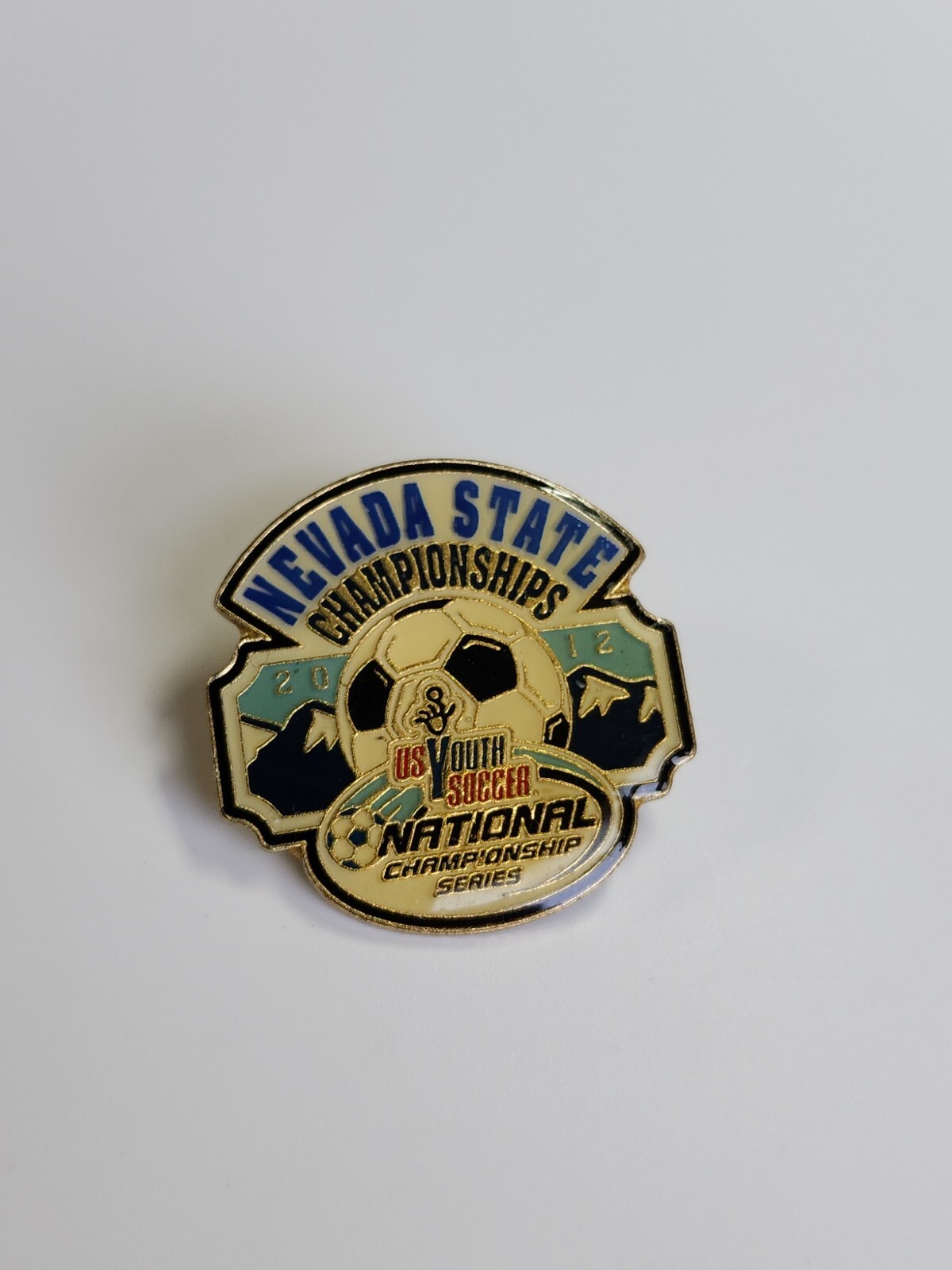 Nevada State Championships US Youth Soccer Tournament Lapel Pin 2012 | eBay