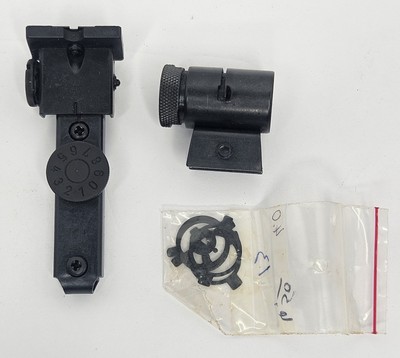 Vintage OEM RWS Diana Beeman Front Globe And Rear Sight Steel Airgun ...