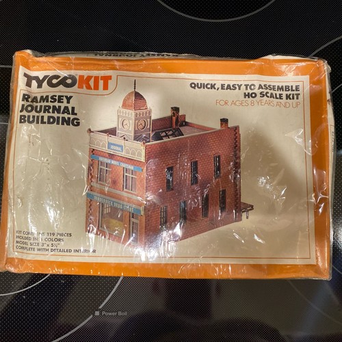 HO Train Tyco Ramsey Journal Building kit #7772 | eBay