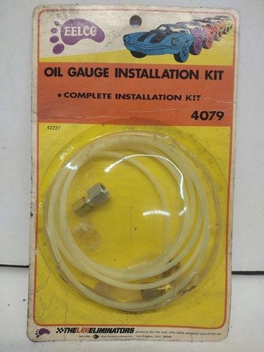 Vintage EELCO Oil Pressure Nylon Line Tubing Install Kit w/ Fittings ...