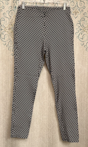 Women’s Michael Kors Skinny Stretch Pull On High Rise Diamond Pants ...