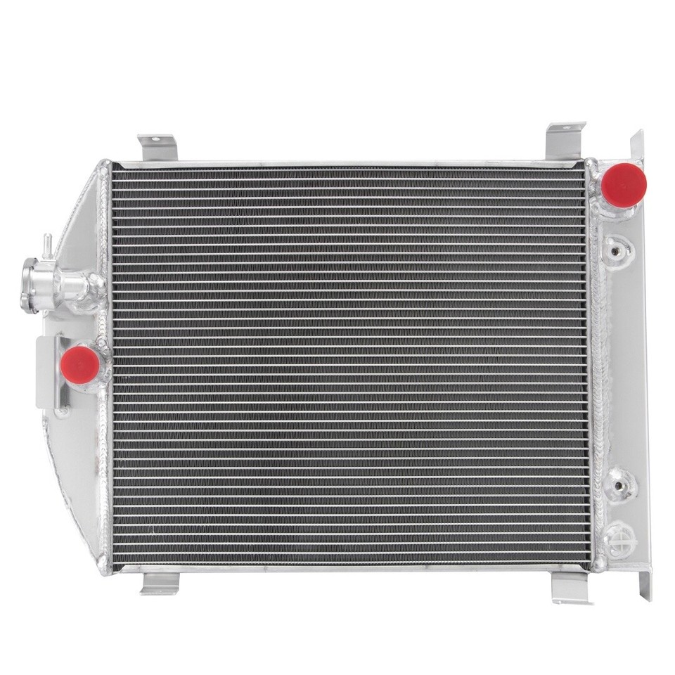 Aluminum 4 Row Radiator fit Ford Model Grill-Shells Chopped 1932 Chevy ...