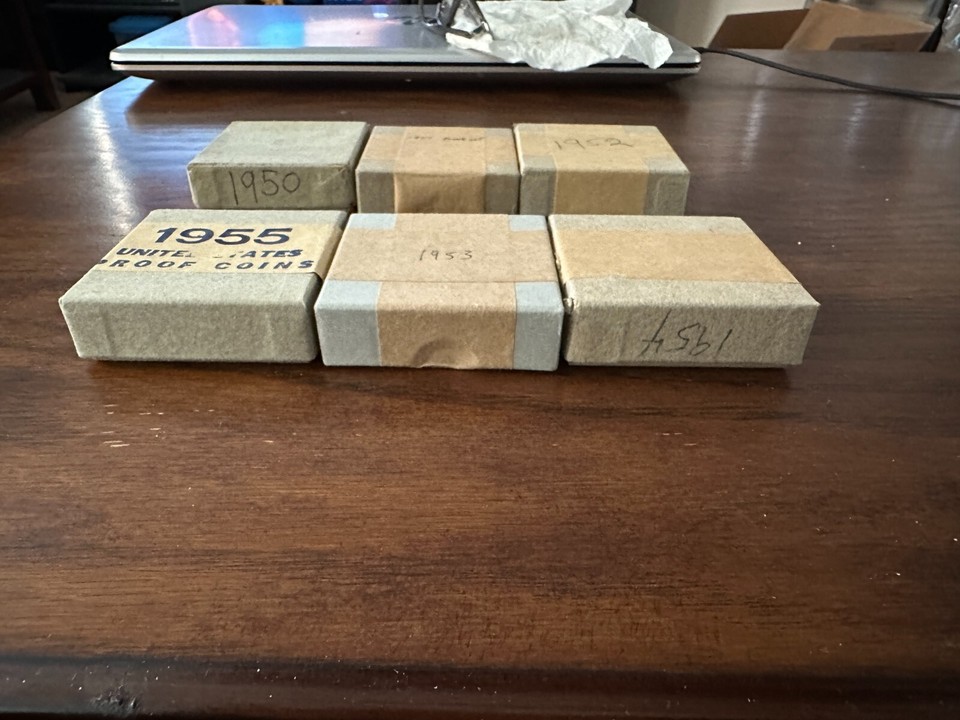 US proof sets 1950 to 1959. In original packages. Free shipping!! | eBay