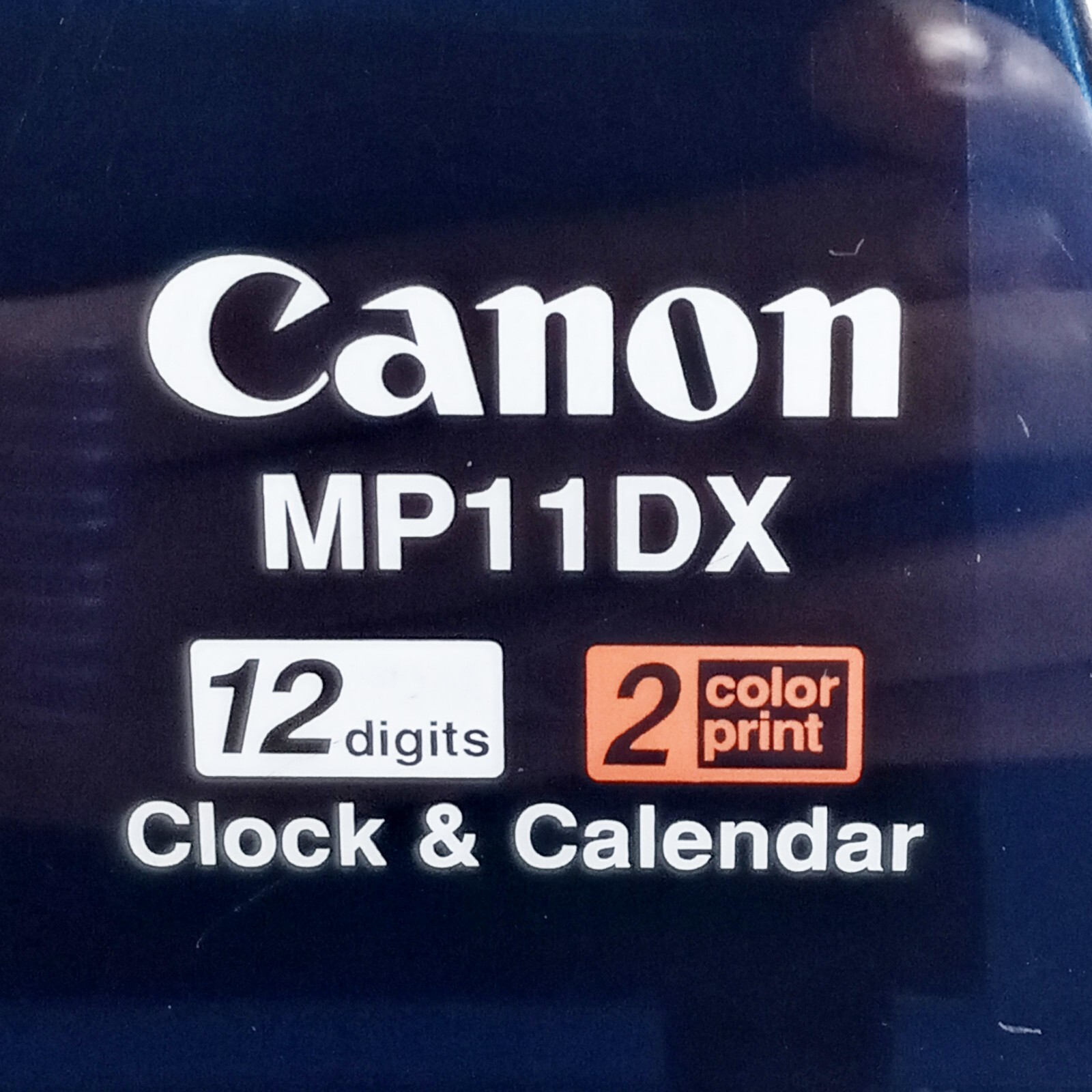 Canon MP11DX 12-Digit Ribbon Canon MP11DX 12-Digit Black/Red Print 3.7 ...