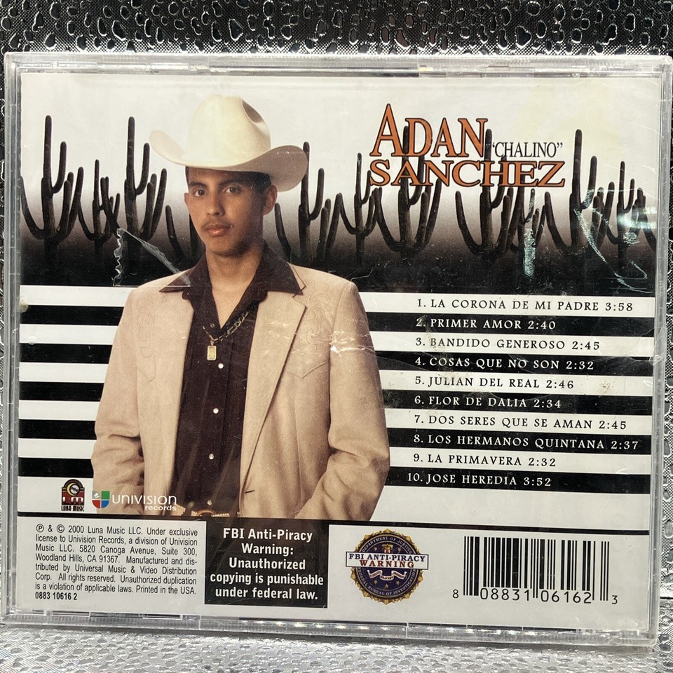 La Corona de Mi Padre by Adan "Chalino" Sanchez (CD, Nov-2005 ...