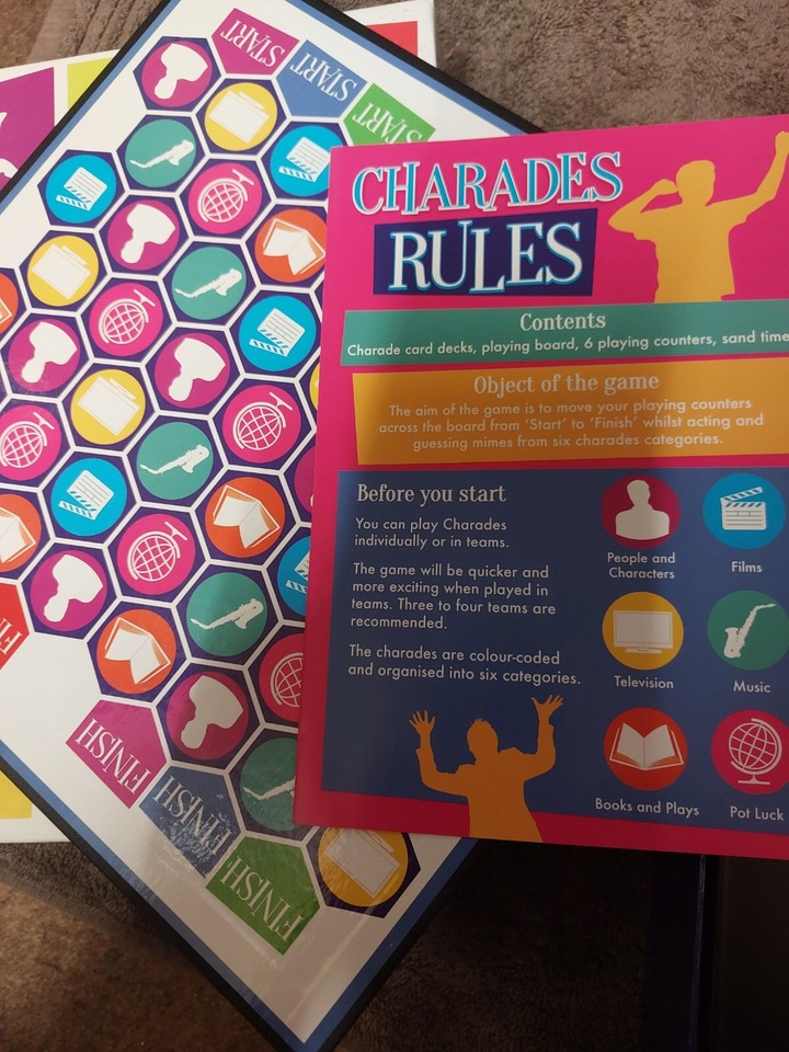 Family Fun Charades Board Game | eBay UK