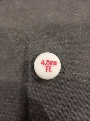 Metal Detector Test Balls (Flat Cut 1") 4.5MM Ferrous | eBay