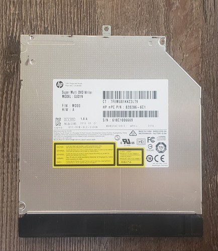 HP Hewlett Super Multi DVD Writer Internal Laptop Disc Drive GUD1N ...