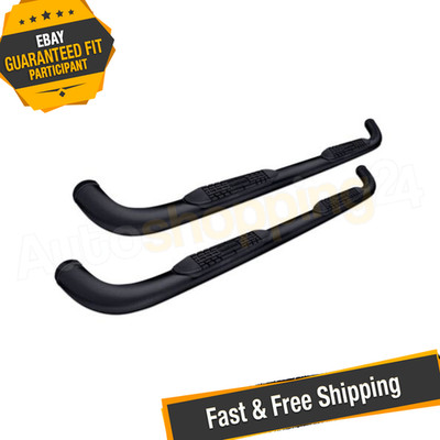 ProMaxx Automotive 11116B 3'' Black Round Nerf Bars | eBay