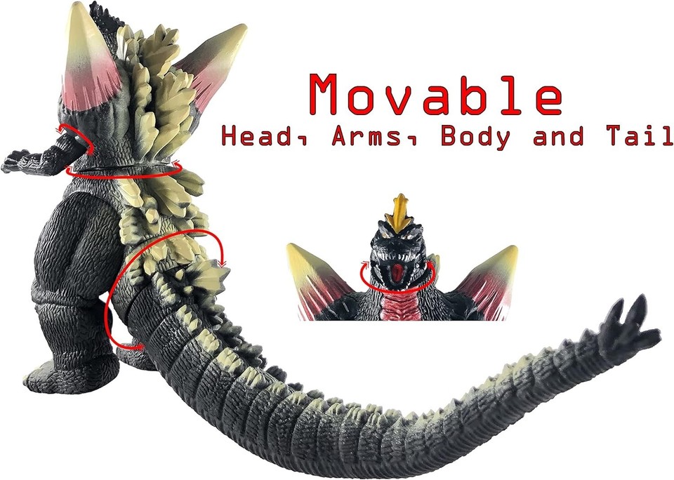 Space Godzilla Toy Action Figure, 1994 Movie Monster Series ...