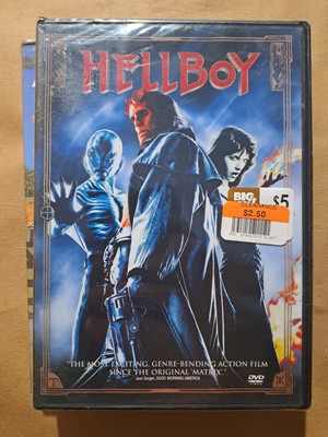 Hellboy DVD - Sealed Action Fantasy - Ron Perlman, Guillermo del Toro Film! 43396272613| eBay