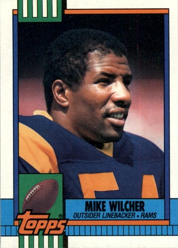 1990 Topps NFL Mike Wilcher #80 | eBay