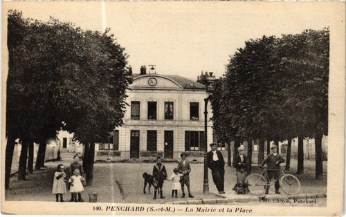 CPA Penchard La Mairie et la Place FRANCE (1301433) | eBay