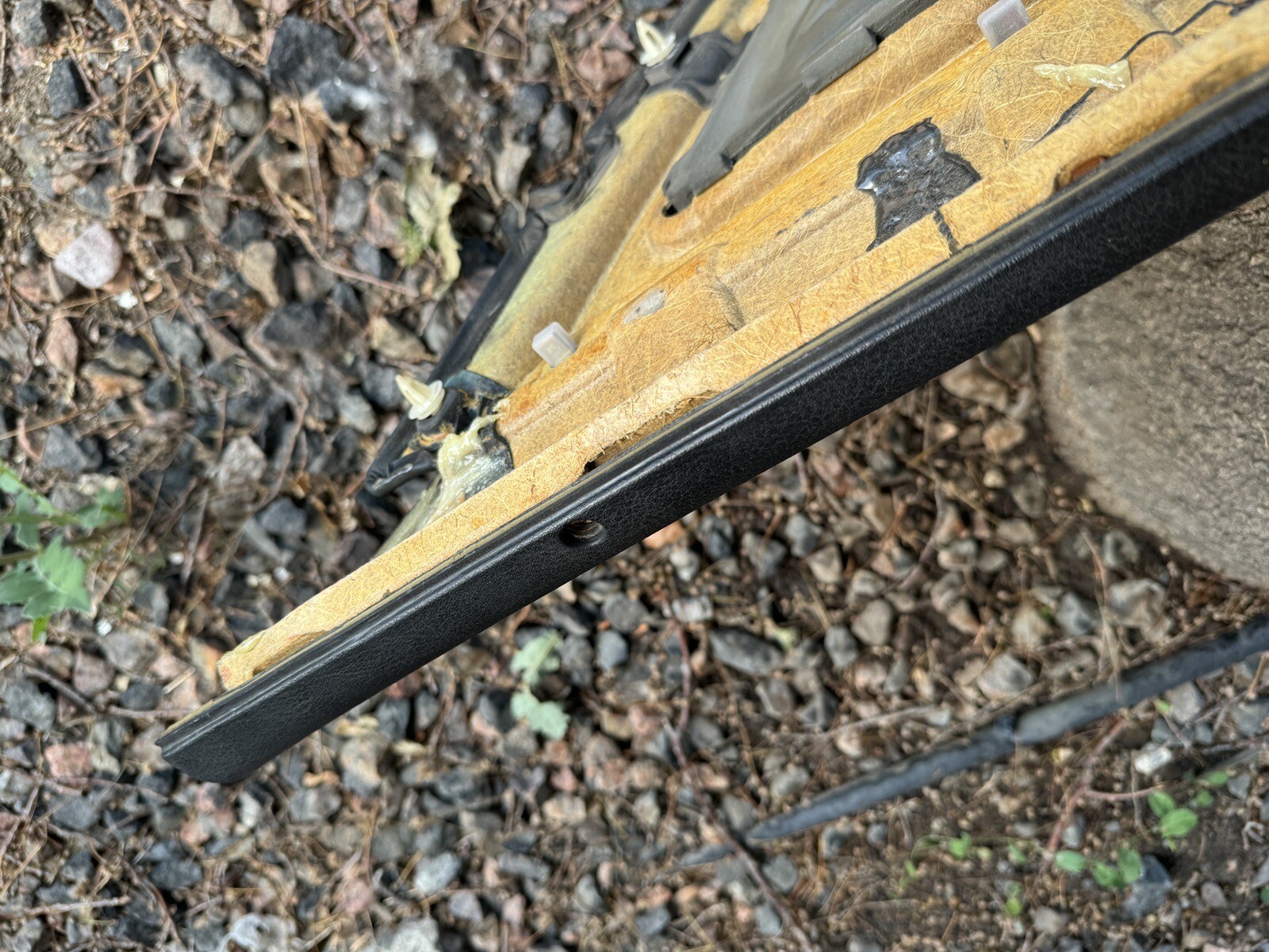 96-03 BMW 5-Series E39 Interior Rear Door Panel Driver Black Leather | eBay