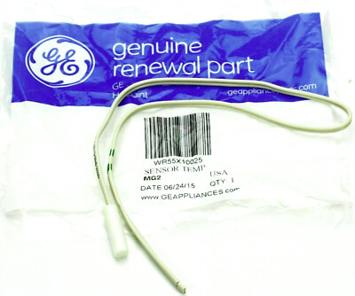 OEM GE WR55X10025 Temperature Sensor Refrigerator Thermistor | eBay