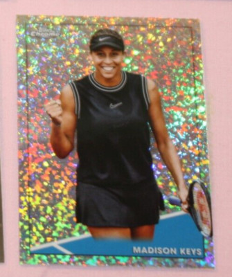 MADISON KEYS 2021 TOPPS CHROME TENNIS 99/125 #34 | eBay