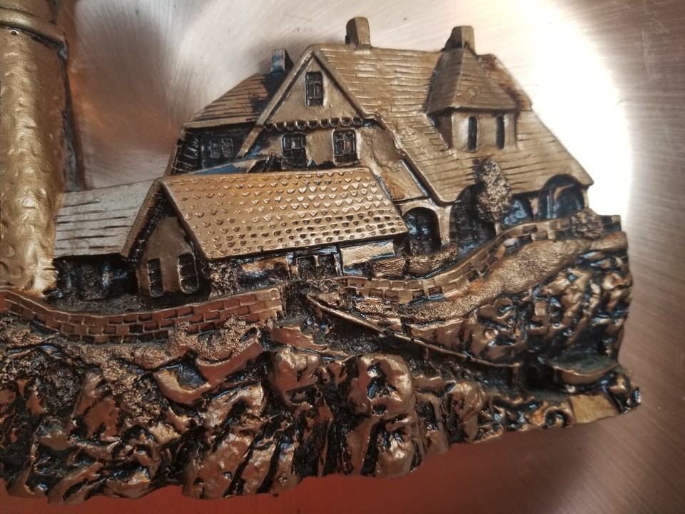 Copper Lighthouse 3D Framed Art Artist Jager Signed Nautical Wall Decor ...