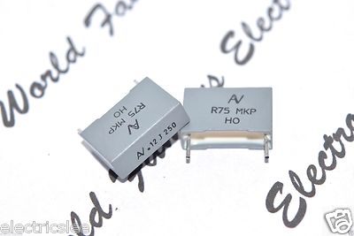 4pcs - ARCOTRONICS 0.18uF (0,18µF) 250V 5% pitch:15mm R75 MKP Capacitor ...