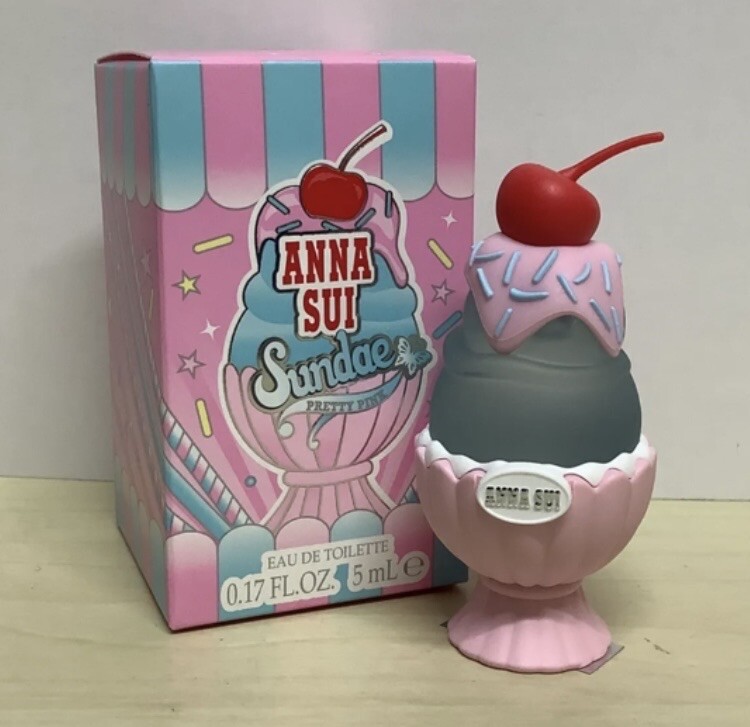 ANNA SUI SUNDAE PRETTY PINK Eau de Toilette EDT 5ml SUNDAE PRETTY PINK ...