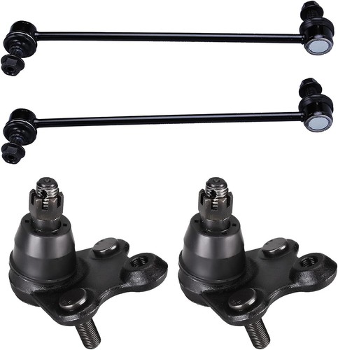4pc Front Lower Ball Joint Sway Bar Kit K500103 K750297 for Honda CR-V ...