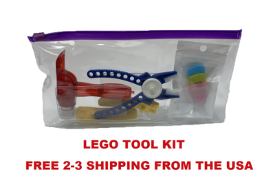 Toy Tool Kit Set for LEGO, Brick Separator, Hammer, Finger Grip, Block ...