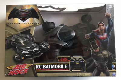 NEW AIR HOGS Batman V Superman BATMOBILE Remote Control RC Vehicle ...