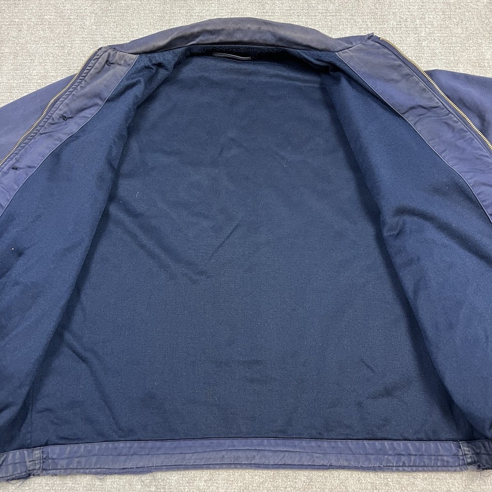 Vintage 60s US Navy N4 Utility Deck Jacket Mens XL Military Vietnam USN ...