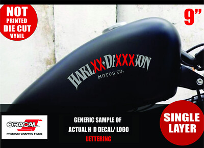 Harley Iron 883 Decal Kit Style fits Suitable Gas Tank Vinyl Stickers ...