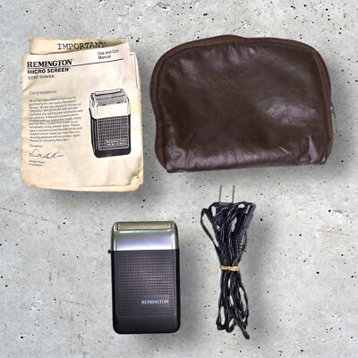 VTG Remington Micro Screen Electric Shaver (XLR 710) 6MF1 - Working ...
