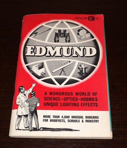 Edmund Scientific Co | Catalog #721 Sept. 1971 Optics Science Hobbies ...