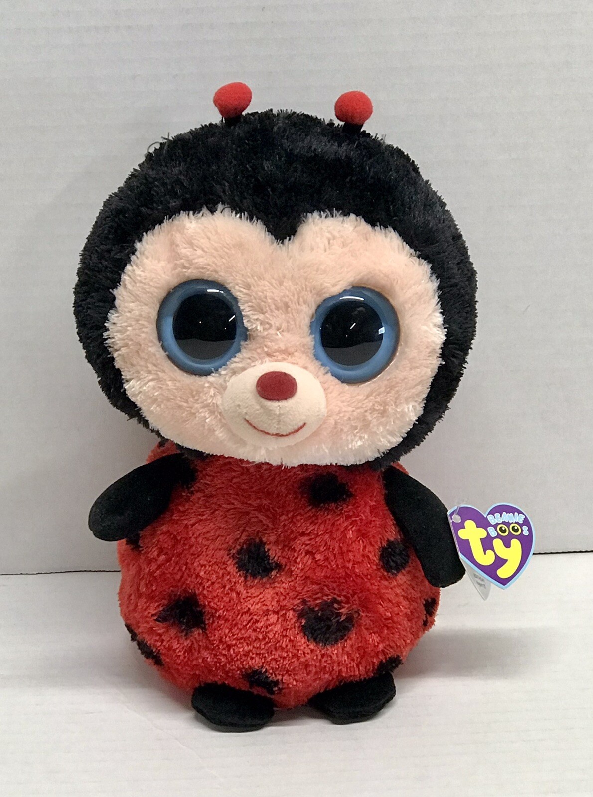 Ty Beanie Boos - BUGSY the Ladybug (9 Inch - Medium Buddy - Glitter ...