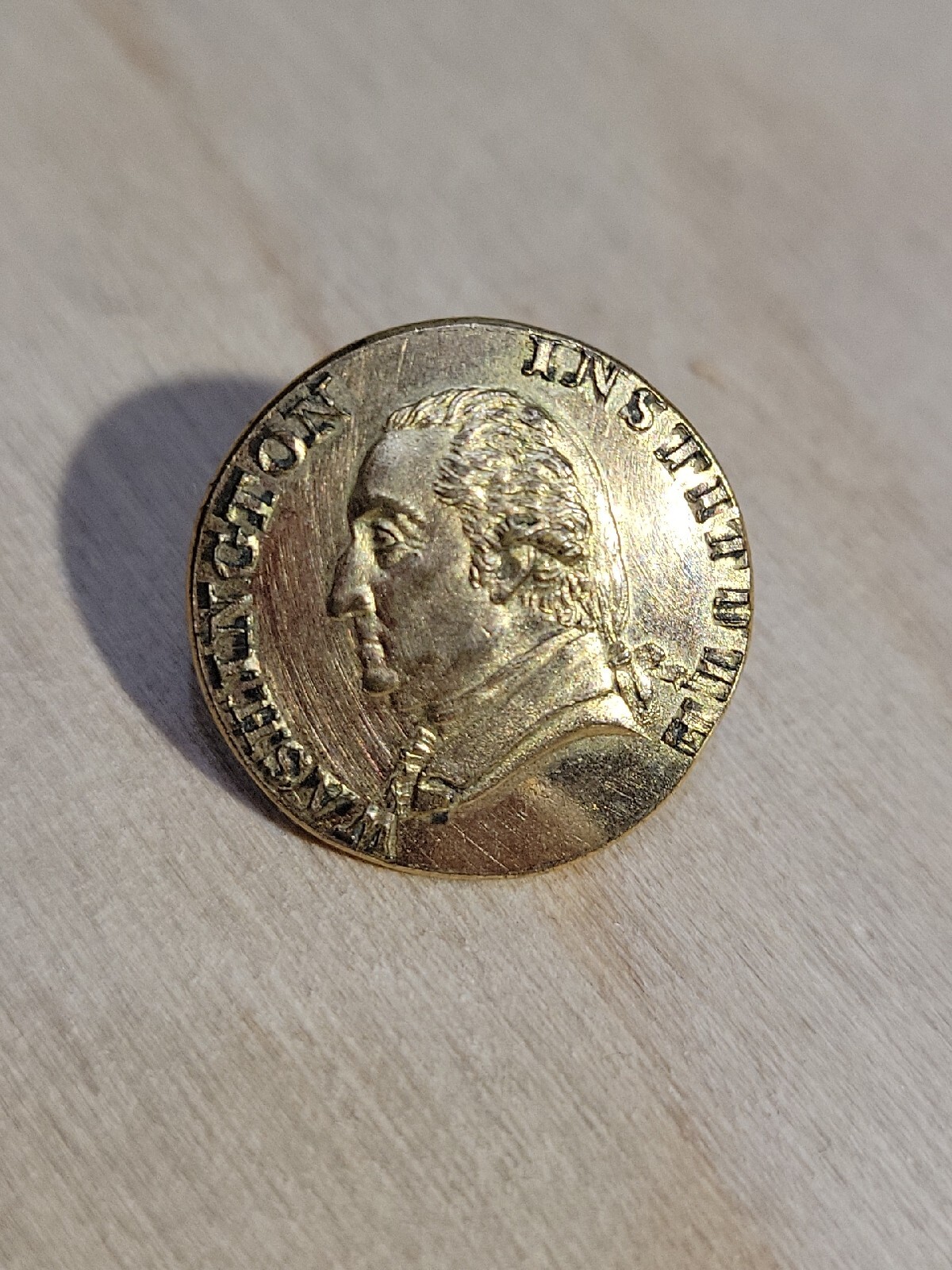 Very Rare Antique Button, 1824, WASHINGTON INSTITUTE, George Washington ...