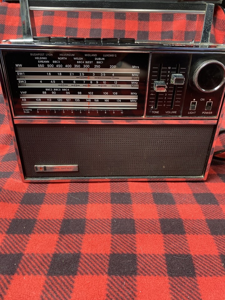 Retro Radio 1970’s Bush VTR178 Multiband Radio 1973 Made In Japan FREE ...