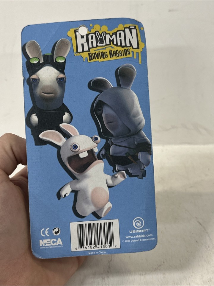 Rayman Raving Rabbids Set of (3) Figures NECA 2008 Splinter Cell ...
