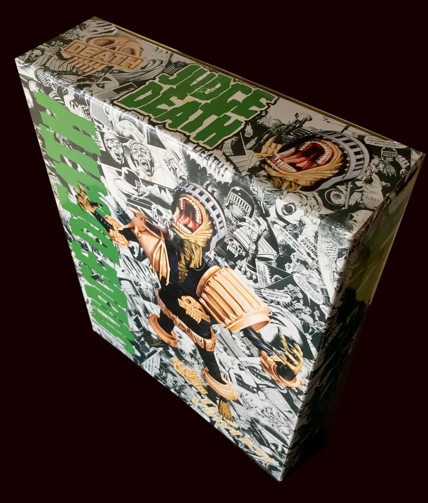 JUDGE DEATH Halcyon 1993 VINYL KIT MODEL Brian Bolland VERY RARE 2000AD ...