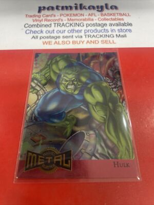 1995 Fleer Marvel Metal Rogue Metal Blaster Limited Edition Card #5 Of ...