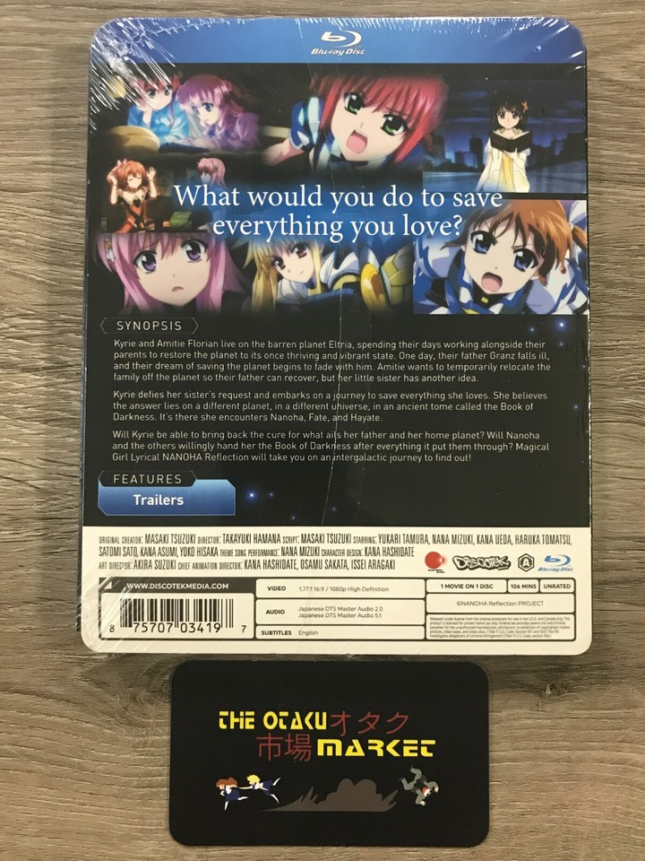 Magical Girl Lyrical Nanoha: Reflection complete / NEW anime on Blu-ray ...