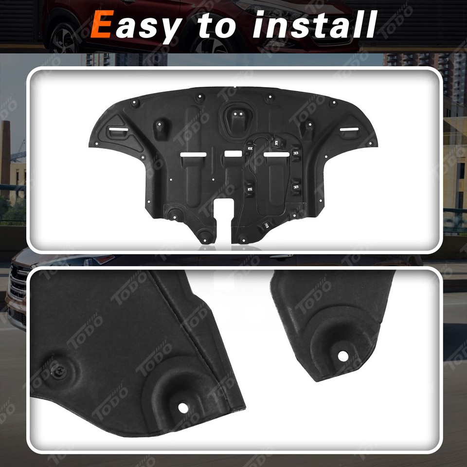 New Front Engine Splash Shields For 2016-2021 Hyundai Tucson 29110 ...