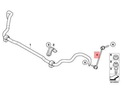 Genuine BMW E70 E70N E71 Suspension Swing Support front Right OEM ...