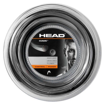 HEAD HAWK SET 12,40mt Nero + OMAGGIO Set Test Smn-String Tour | eBay