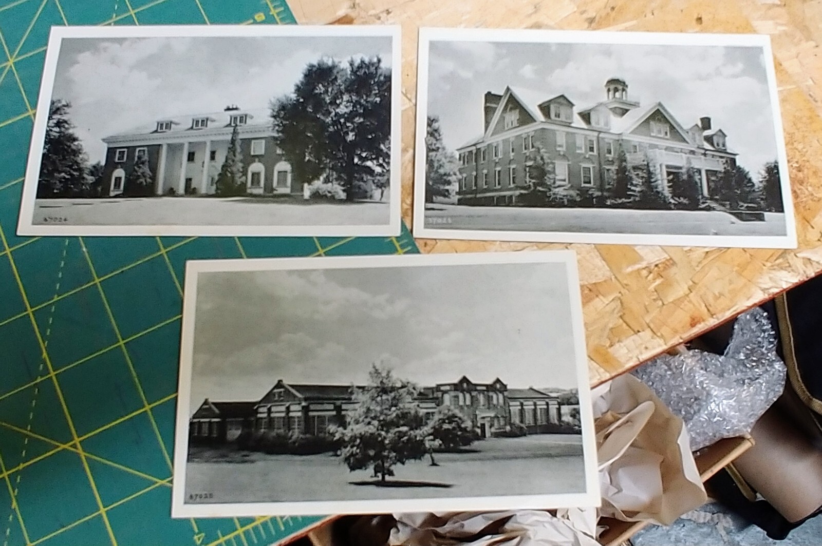 3 C.1950 Patton Masonic Institute for Boys Postcards Elizabethtow PA ...