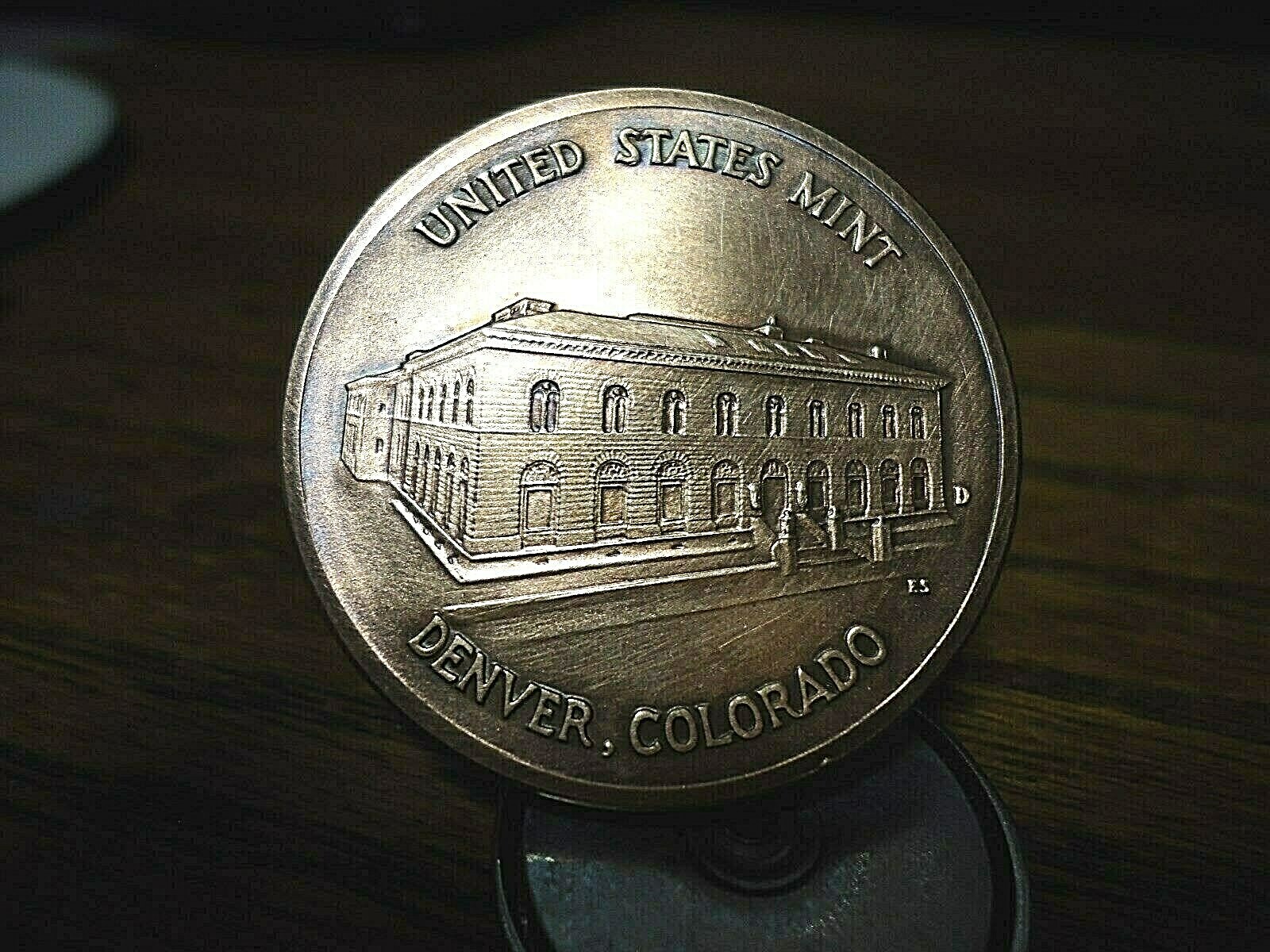 UNITED STATES TREASURY DEPT. - DENVER, COLORADO MINT 1 1/2" TOKEN | eBay