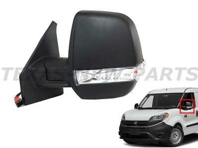 Fits 2015-2022 Ram Promaster City Side Rear View Mirror Left Driver ...