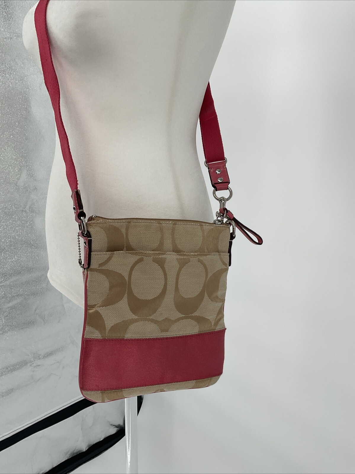 Coach Signature Swingpack Crossbody Shoulder Handbag … - Gem