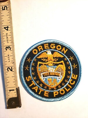 NEW VINTAGE OREGON STATE POLICE PATCH (THE UNION) | eBay