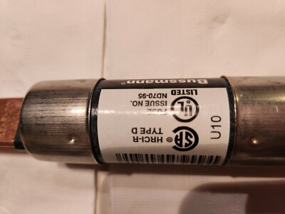 Bussmann FRS-R-80 80A 600VAC/300VDC Current Limiting Time Delay Fuse ...
